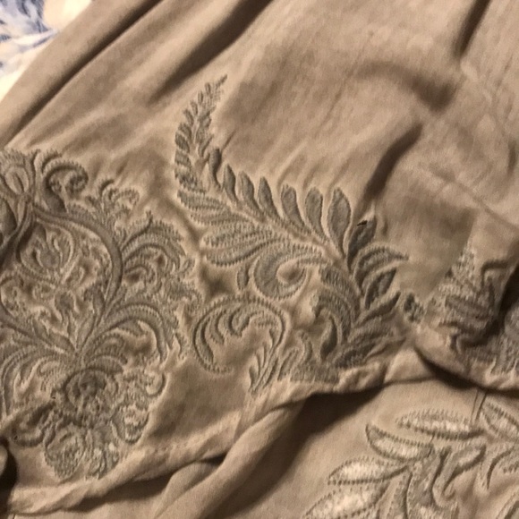 Andree | Tops | Andree Small Western Embroidered Kimonoduster | Poshmark